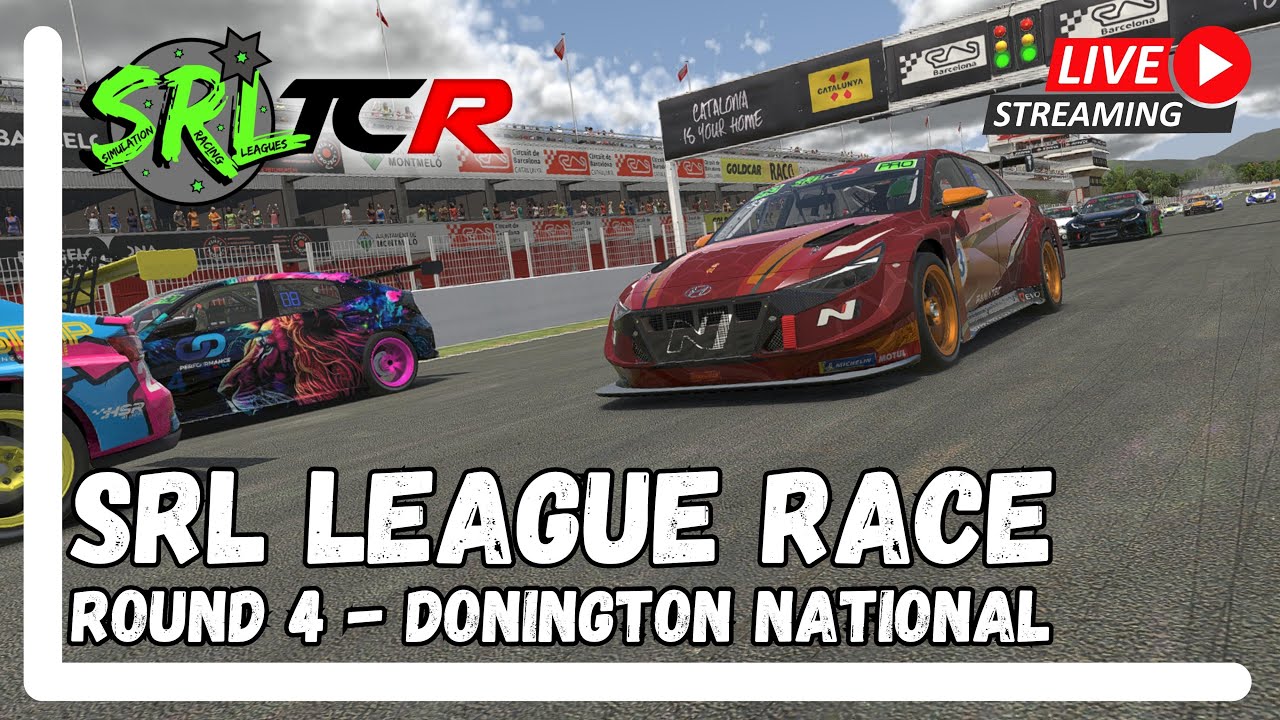 SRL TCR League Race - Round 4 - Donington National - YouTube