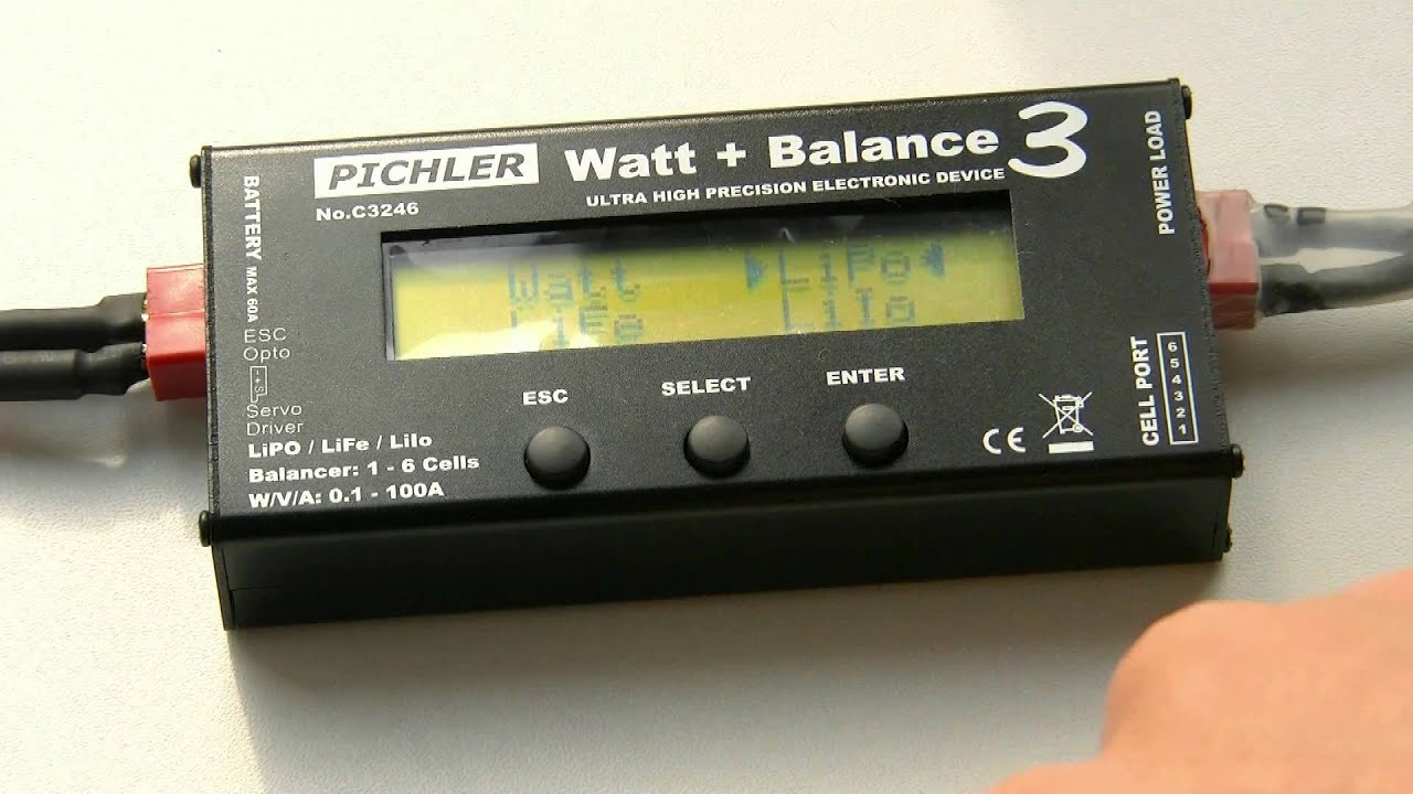 DX 2.6" LCD Power Analyzer Watt Meter / Balancer SKU 51237 - YouTube