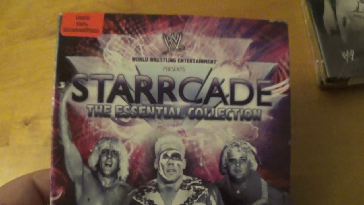 WWE Starrcade The Essential Collection (DVD unboxing) - YouTube
