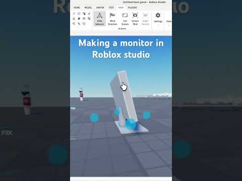 Making a monitor on roblox studio!
