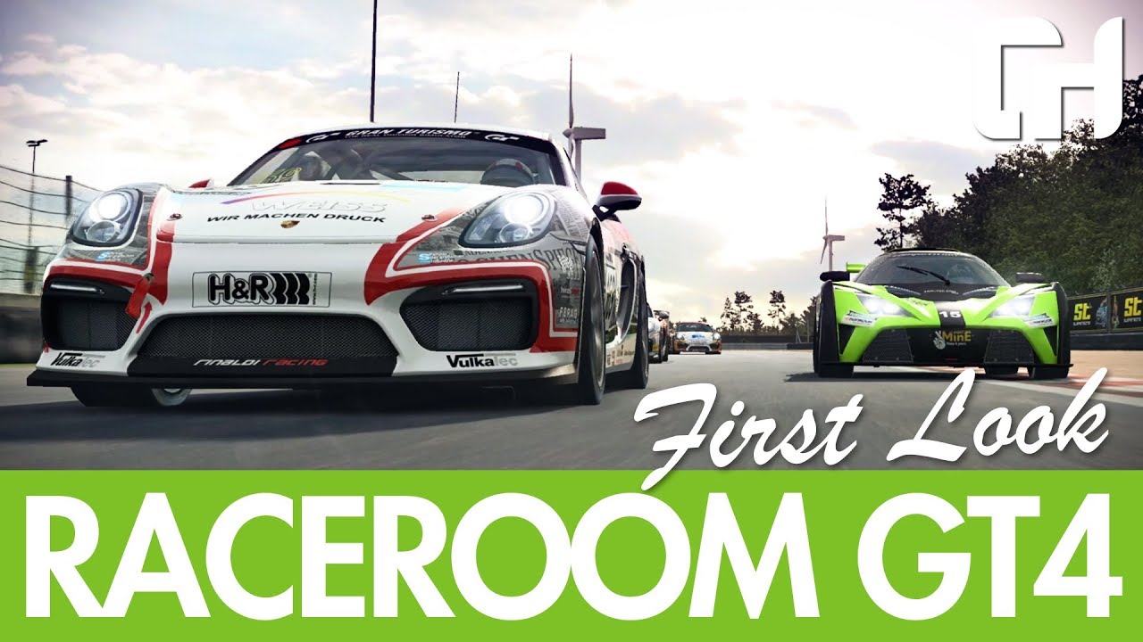 RaceRoom GT4 Cars First Look [R3E] - YouTube