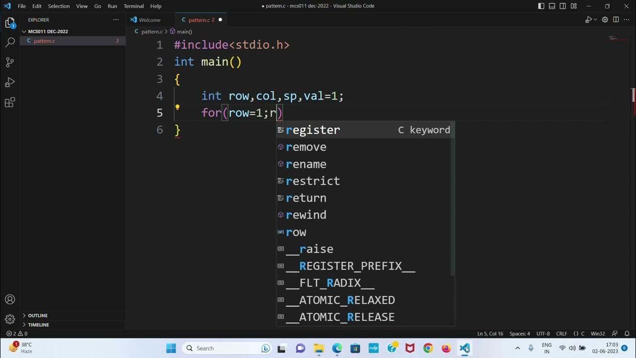 MCS-011 : PROBLEM SOLVING AND PROGRAMMING | 5. (a) Write a program to ...