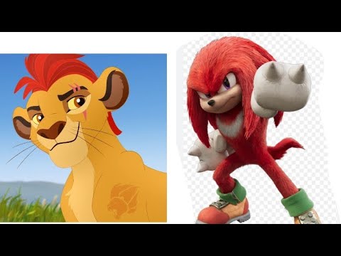 Kion ( With A Scar ) Vs Knuckles - YouTube