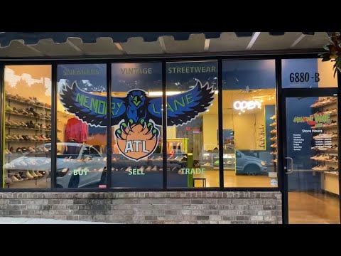 The GRAND OPENING Of Our New Sneaker Shop “Memory Lane ATL” - YouTube