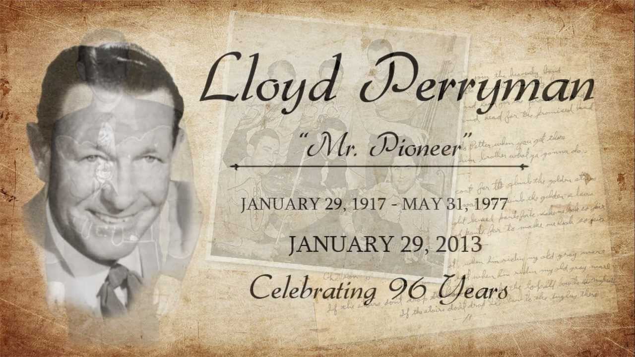 The Lillies Grow High --Lloyd Perryman and the Sons of the Pioneers ...