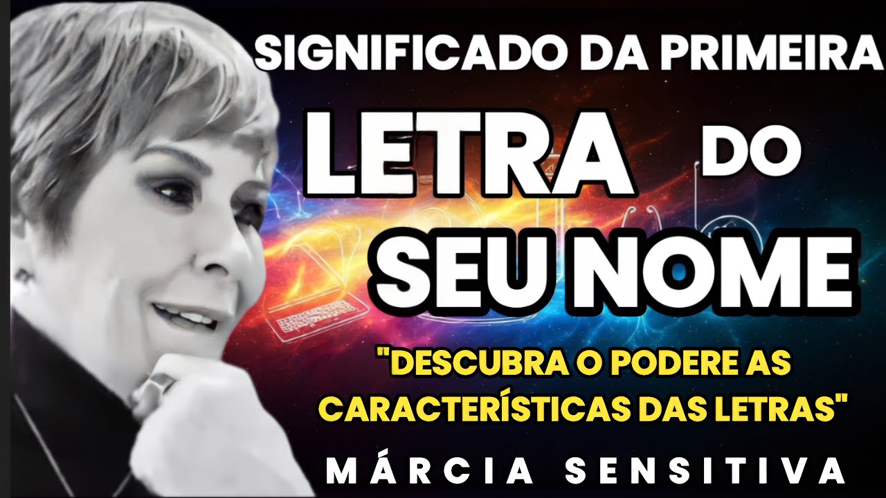 "O significado da letra do seu nome"/DESCUBRA O SEU /CORTE CANAL # ...
