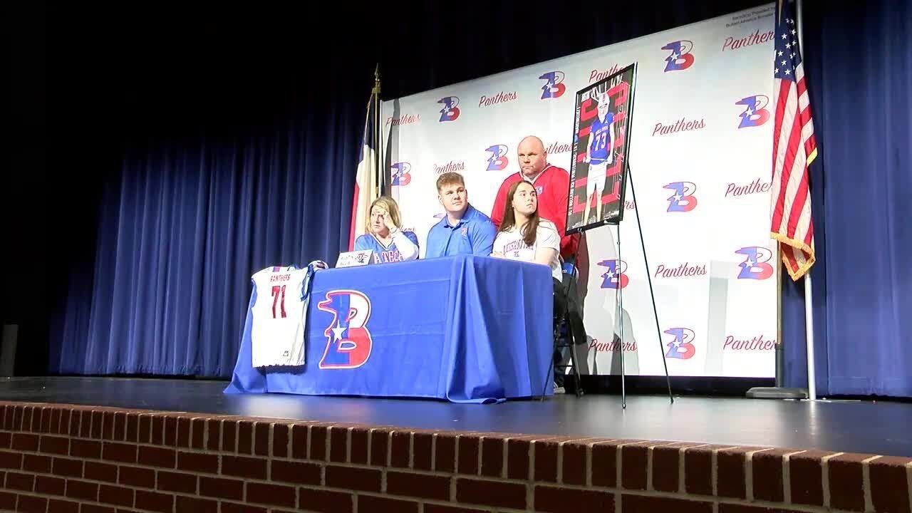 Bullard's Austin Ellis signs with Louisiana Tech - YouTube