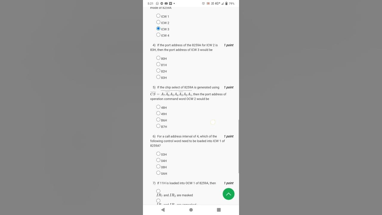 Microprocessors and Interfacing assignment 10 solutions nptel 2023 - YouTube