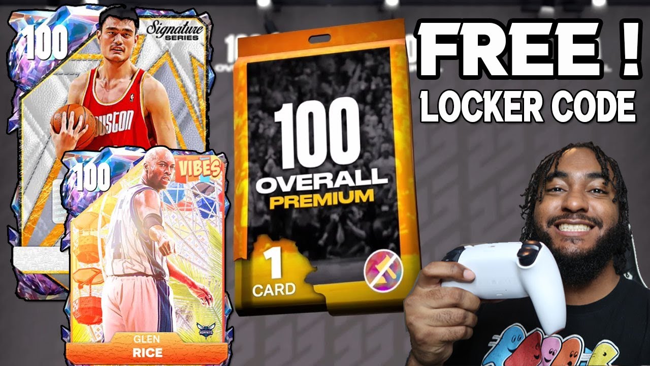 FREE 100 OVERALL LOCKER CODE ! NBA 2K25 MYTEAM - YouTube