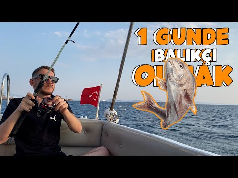 HAYATIMDA İLK DEFA BALIK TUTTUM | | neredeyse köpek balığıydı(!)