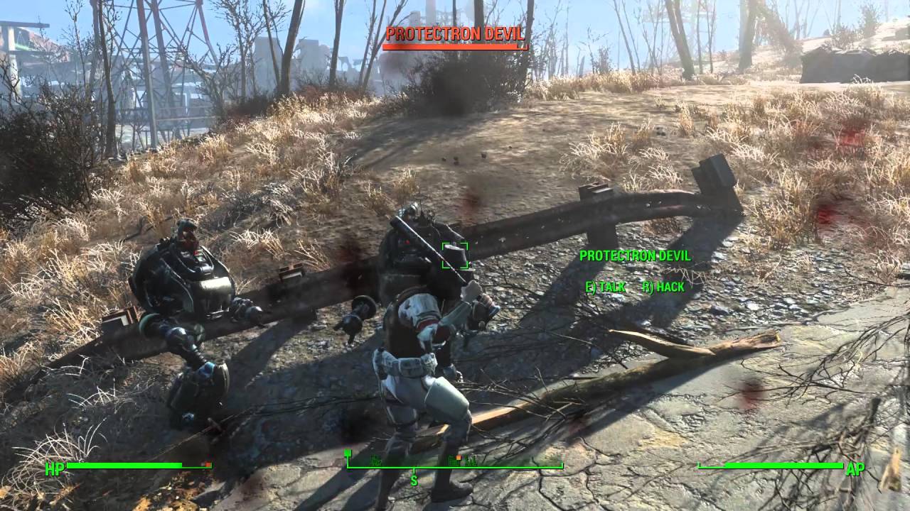 Fallout 4 - Random encounter with rust devils - YouTube