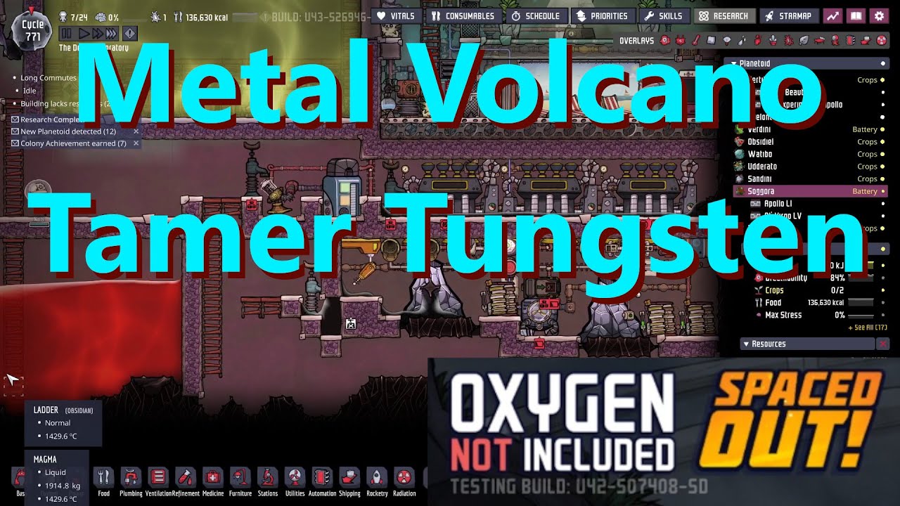 Metal Volcano Tamers Tungsten Tech Tip and Death Laboratory ep 25 ...
