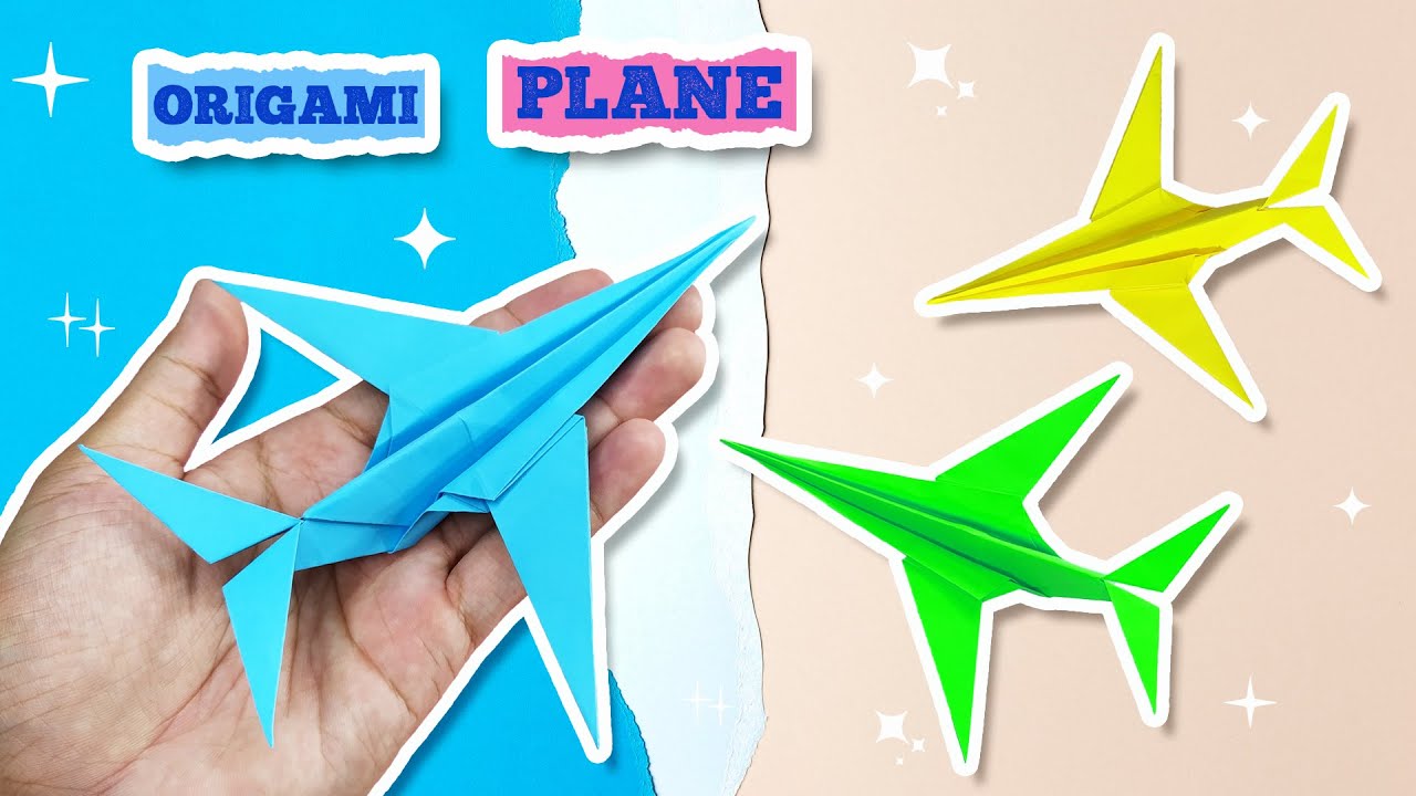 How to Fold the Perfect Origami Paper Airplane: Step-by-Step Tutorial ...