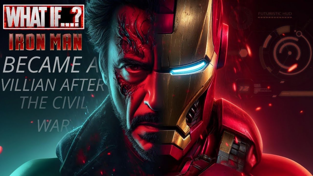"What if Iron Man became a villian after the civil war" @Trixmations ...