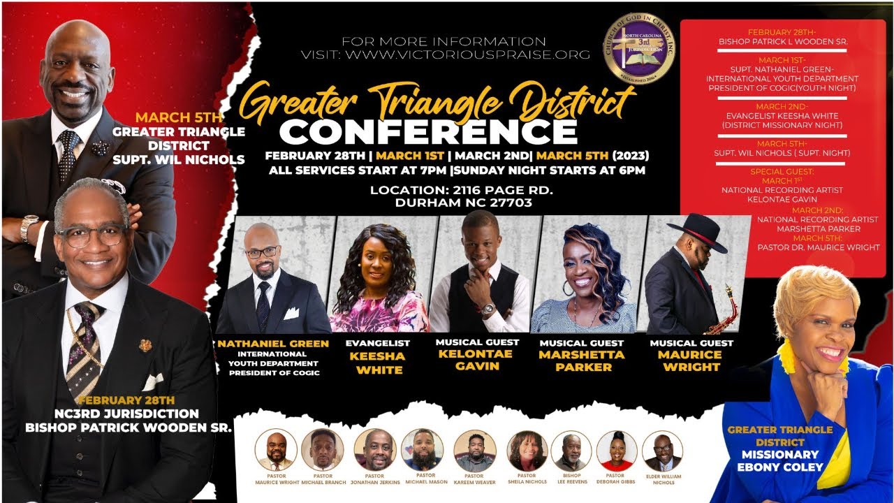 Greater Triangle District Conference 2023 - YouTube