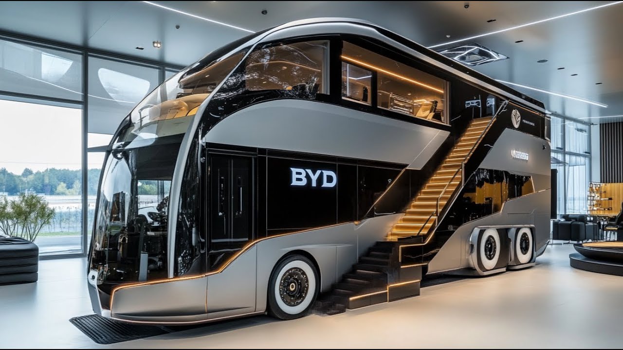 Inside the Stunning 2026 BYD Motorhome – Full Electric Tour - YouTube