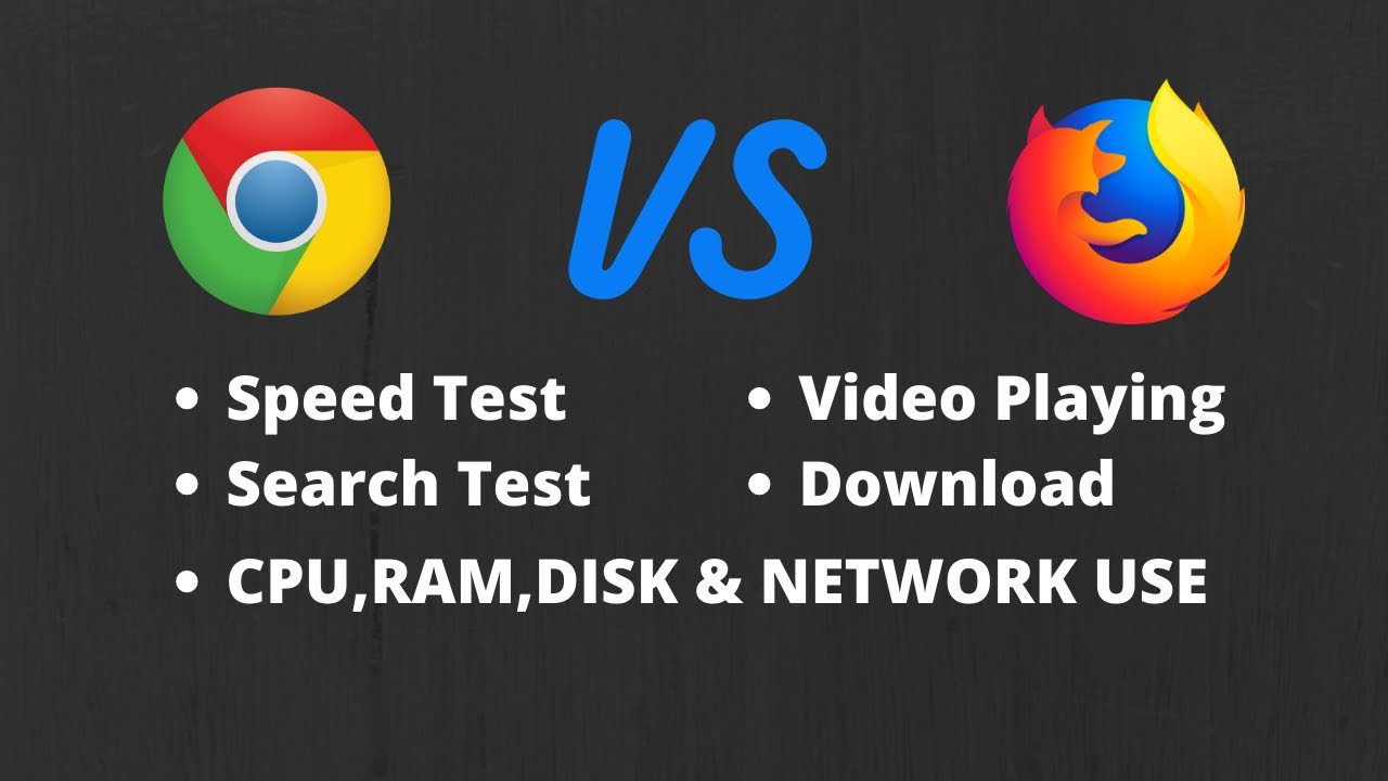Chrome OR Firefox - Side By Side Comparison - Which One To Pick ? - YouTube