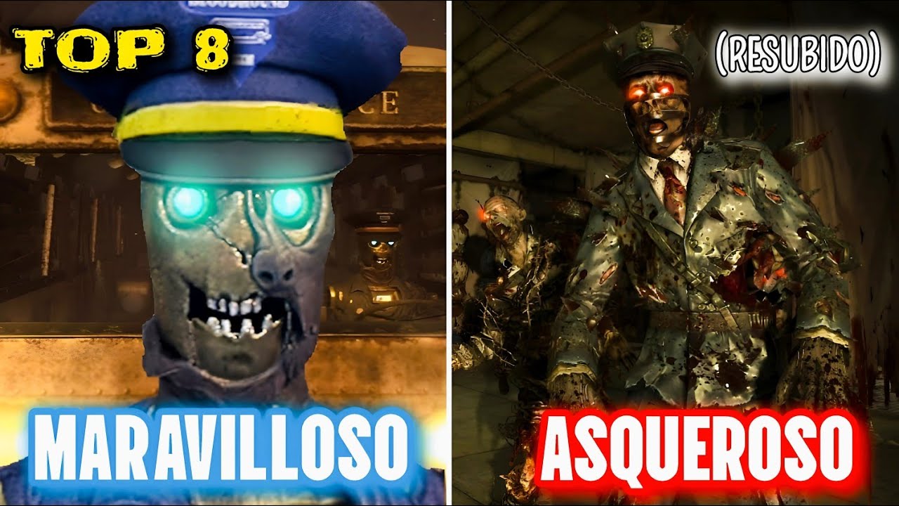 TOP 8 "MAPAS de BO2 ZOMBIES" | Cod Zombies (Resubido) - YouTube