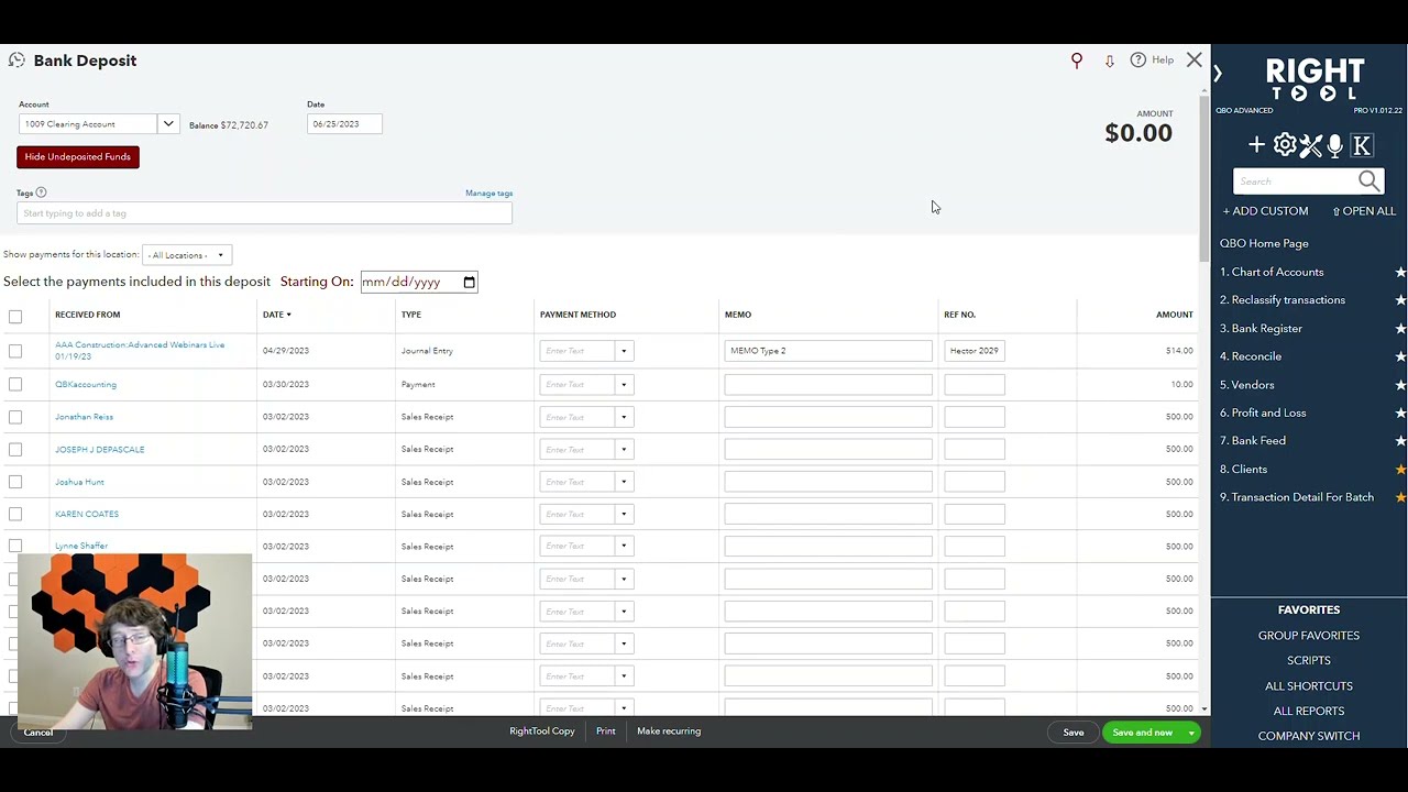 RightTool FREE: Enable Save Button in All Transactions - YouTube