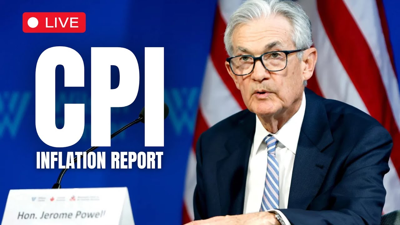 LIVE CPI DATA INFLATION REPORT TODAY - YouTube