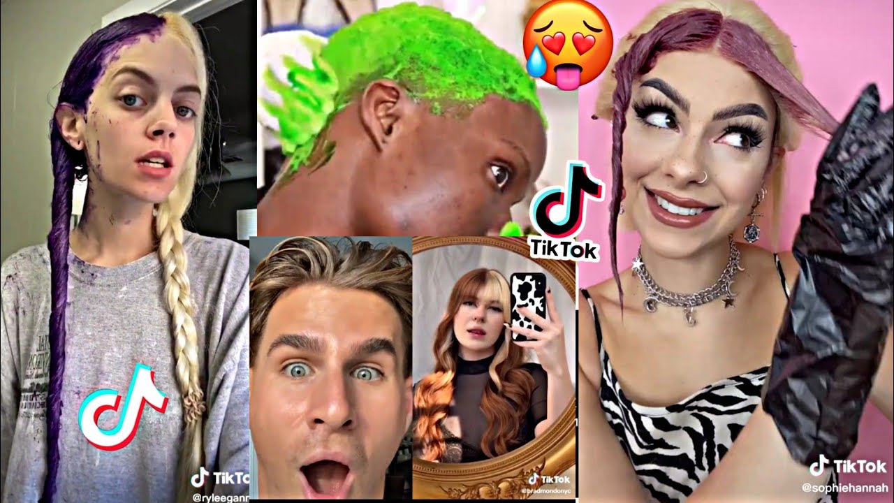 Tiktok Hair Color Dye Fails & wins🔥 | part 5 #haircolordye - YouTube