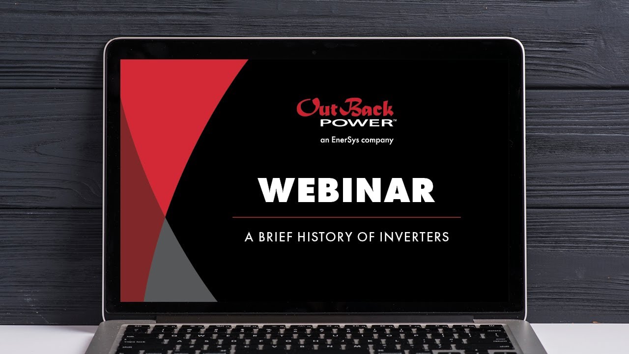 Webinar | A Brief History of Inverters - YouTube