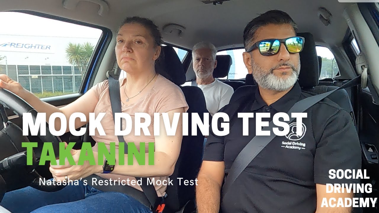 Natasha's NZ Restricted Licence Mock Driving Test - VTNZ Takanini 🚗 ...