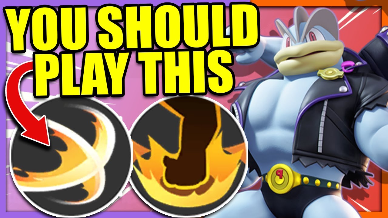 Highest Win Rate Machamp Build Carries Games so easily | Pokemon Unite ...