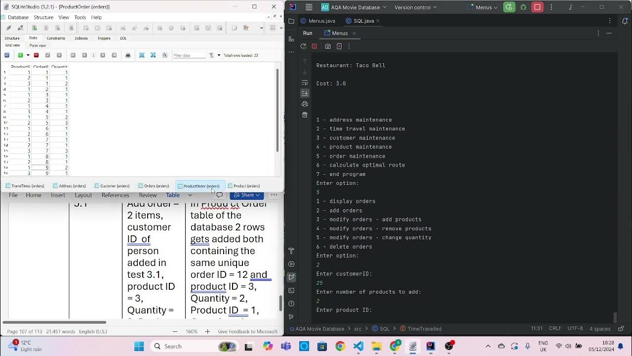 AQA Alevel Computer Science - NEA Test - Areeb Shoaib - YouTube