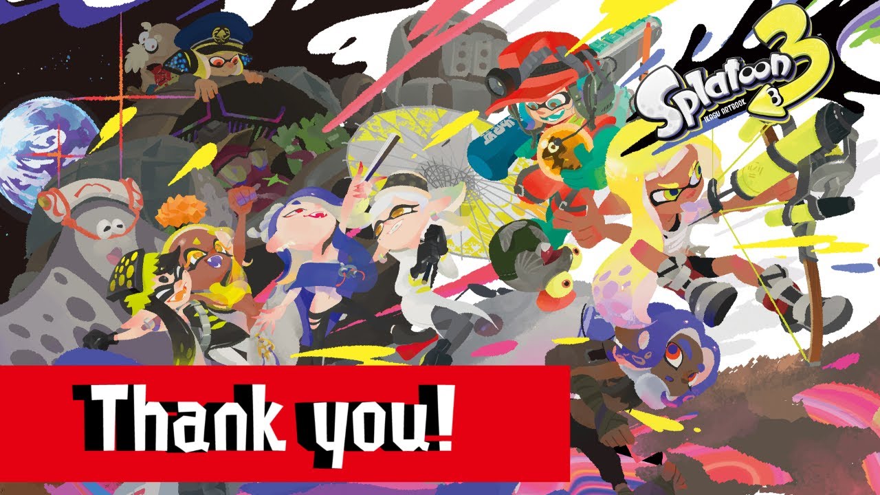 Thank you Splatoon 3! - YouTube