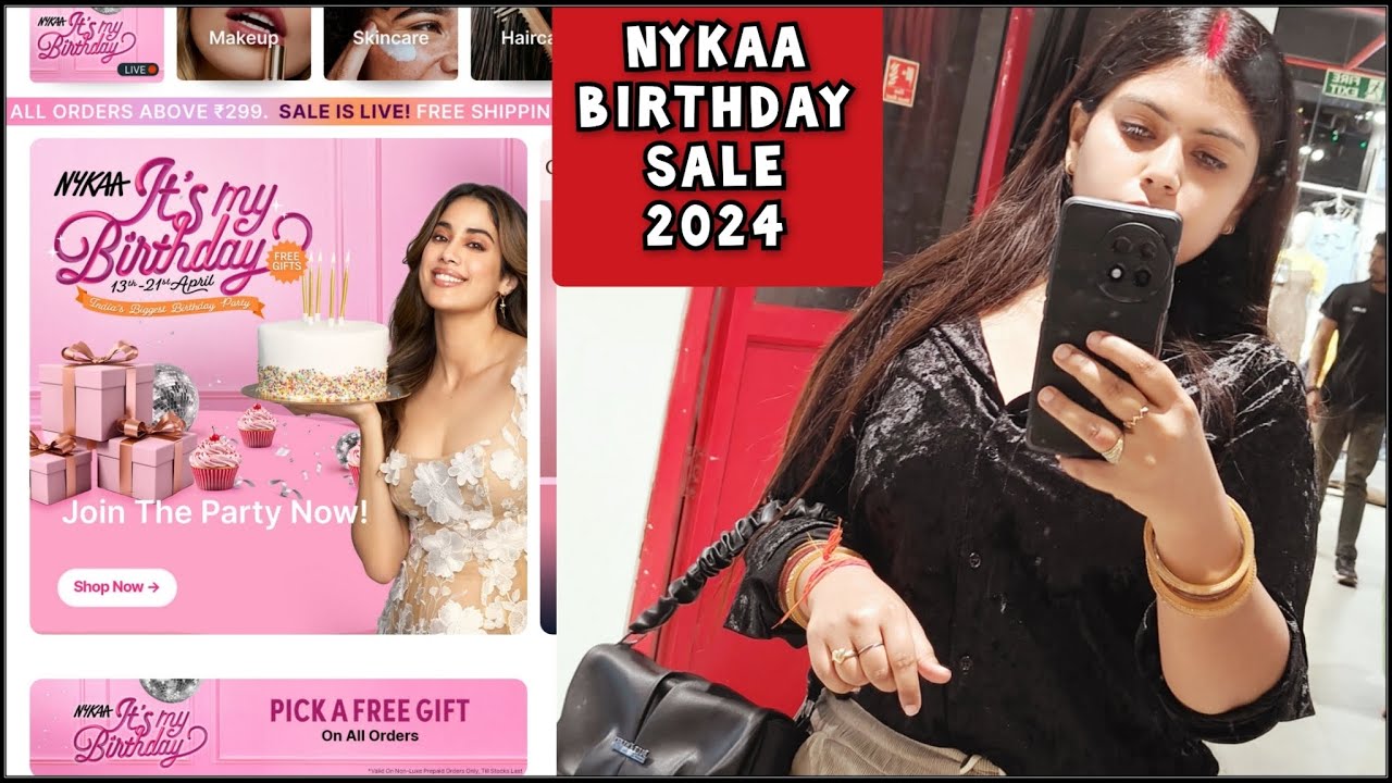 Nykaa Birthday Sale 2024 | Coupon Code | Nykaa Sale | Shruti Mishra - YouTube