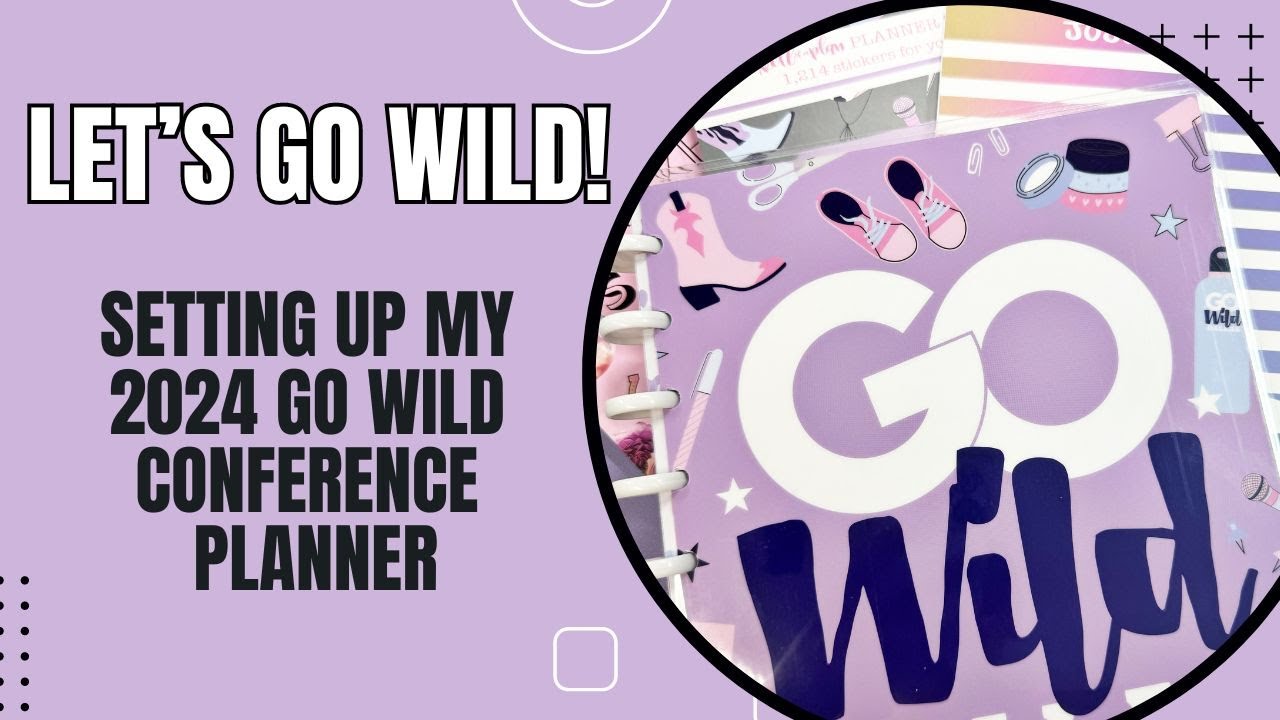Setting Up My GO Wild 2024 Planner! - YouTube