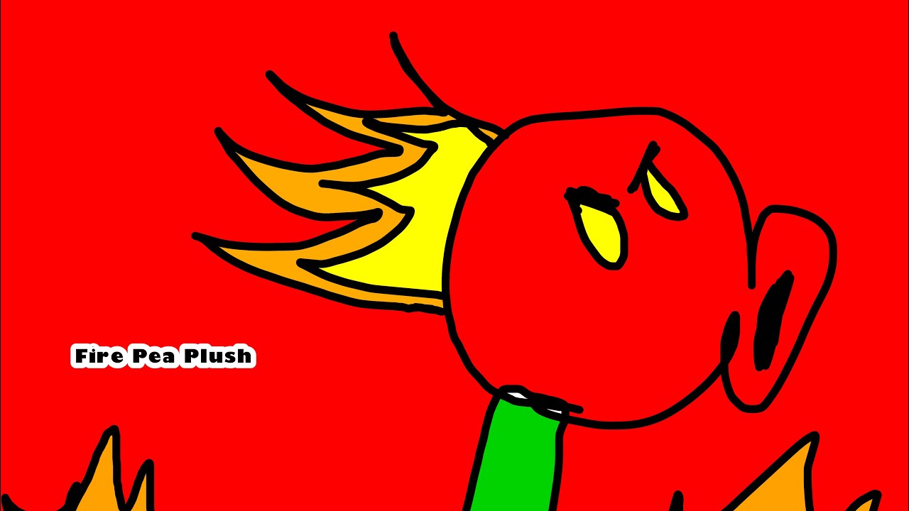 Fire Pea Plush Unboxing - YouTube