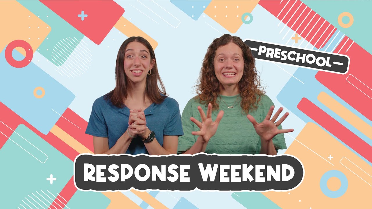 Response Weekend | Preschool | September 3, 2023 - YouTube