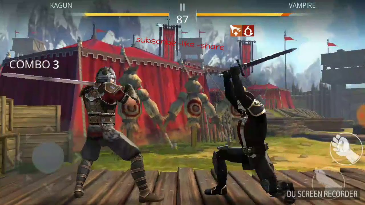 Shadow fight 3 game play #2تختيم - YouTube