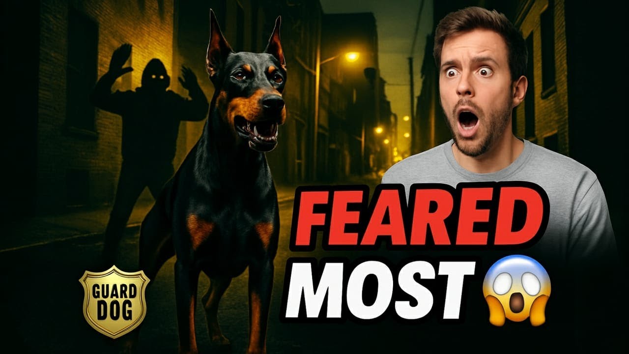 Why Intruders FEAR the Doberman the Most 😱 - YouTube