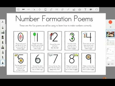 Math, Numbers Formation Poem - YouTube
