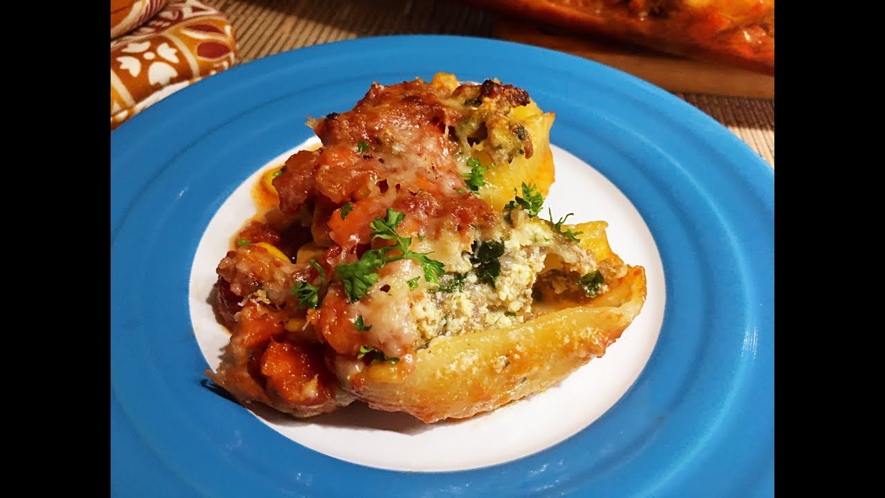 Italian Stuffed Pasta Shells Recipe • Unique & Delicious! - Episode 402 ...
