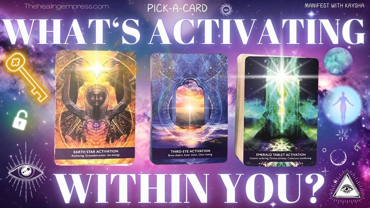 [Intuitive Energy Reading] PICK-A-CARD🔮 | What's Activating Within 𝐘𝐎𝐔 ...