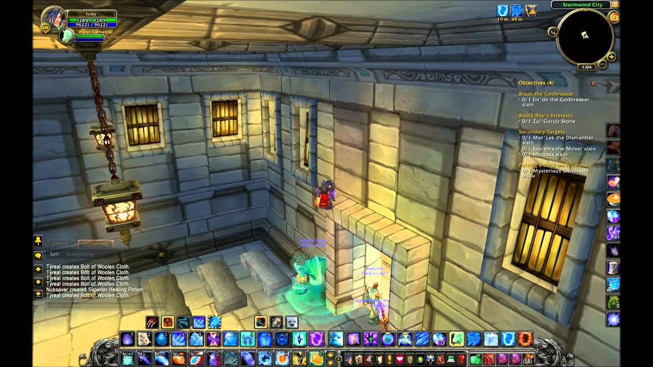 How to get underneath stormwind 4.3 - YouTube