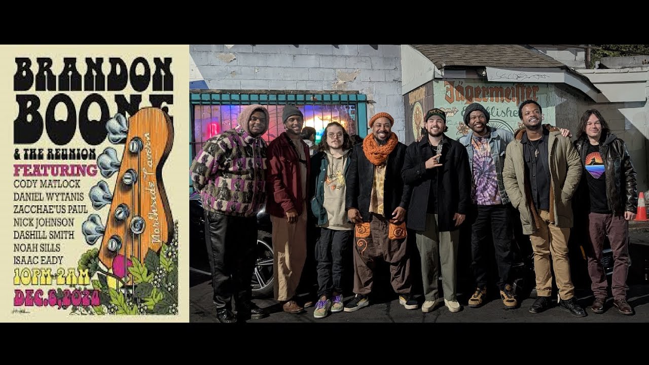 Brandon Boone & The Reunion @ Northside Tavern, Atlanta, GA on 12/6 ...