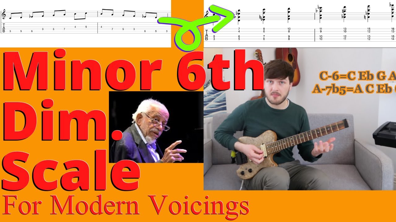Minor 6th Diminished Chord Scale🎶Contemporary Modern Voicings🔥2nds ...