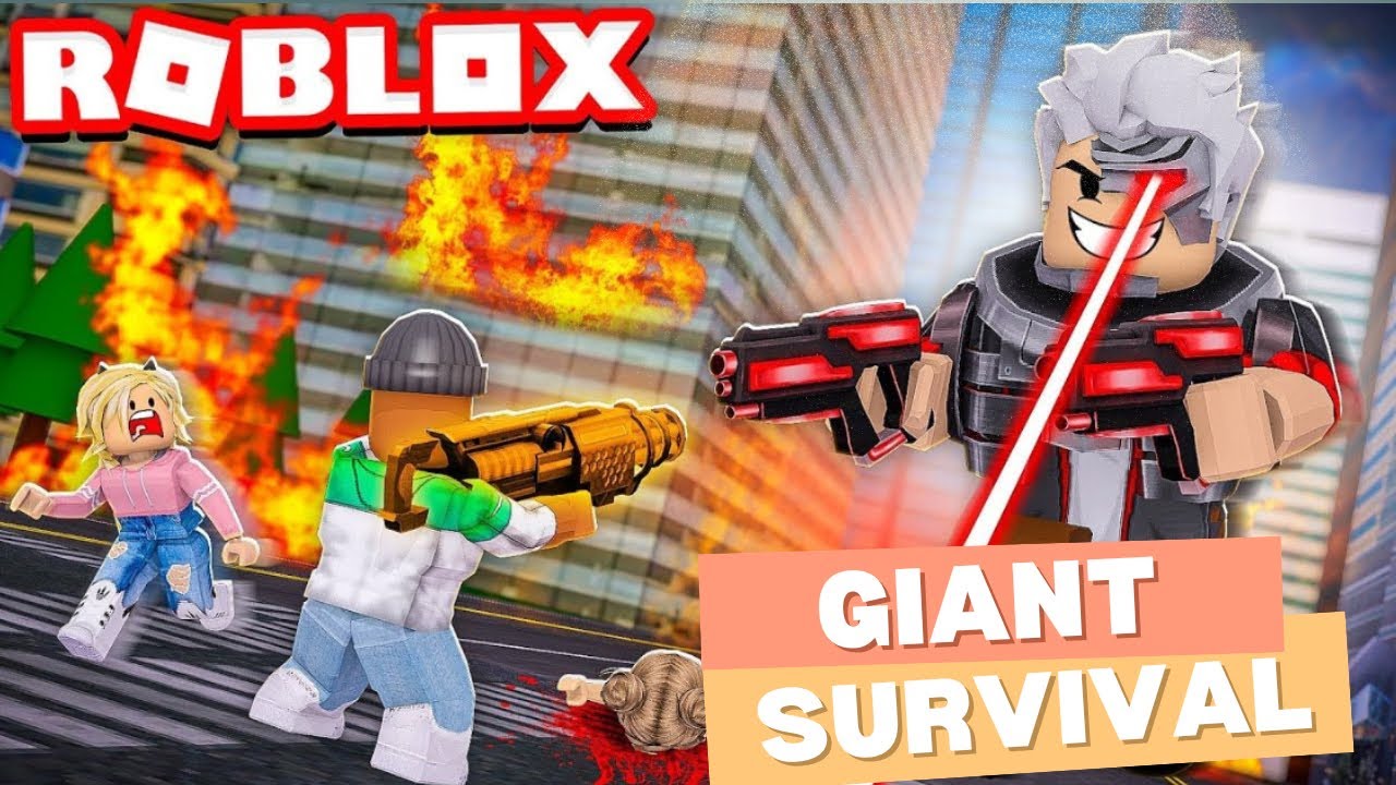 Playing GIANT SURVIVAL in ROBLOX! Epic WIN! - YouTube