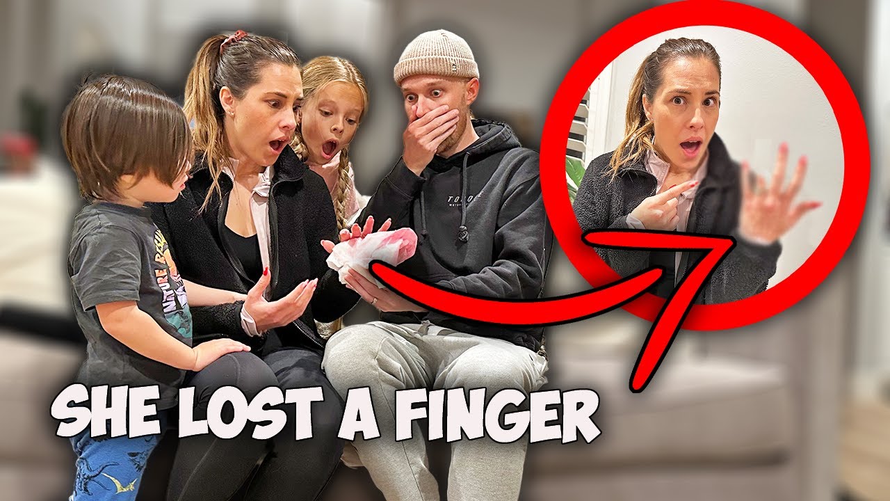 SHE REALLY LOST HER FINGER... - YouTube