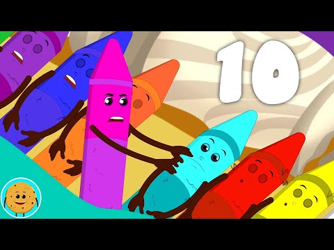 Ten In The Bed, Numbers Song and Cartoon Video for Children