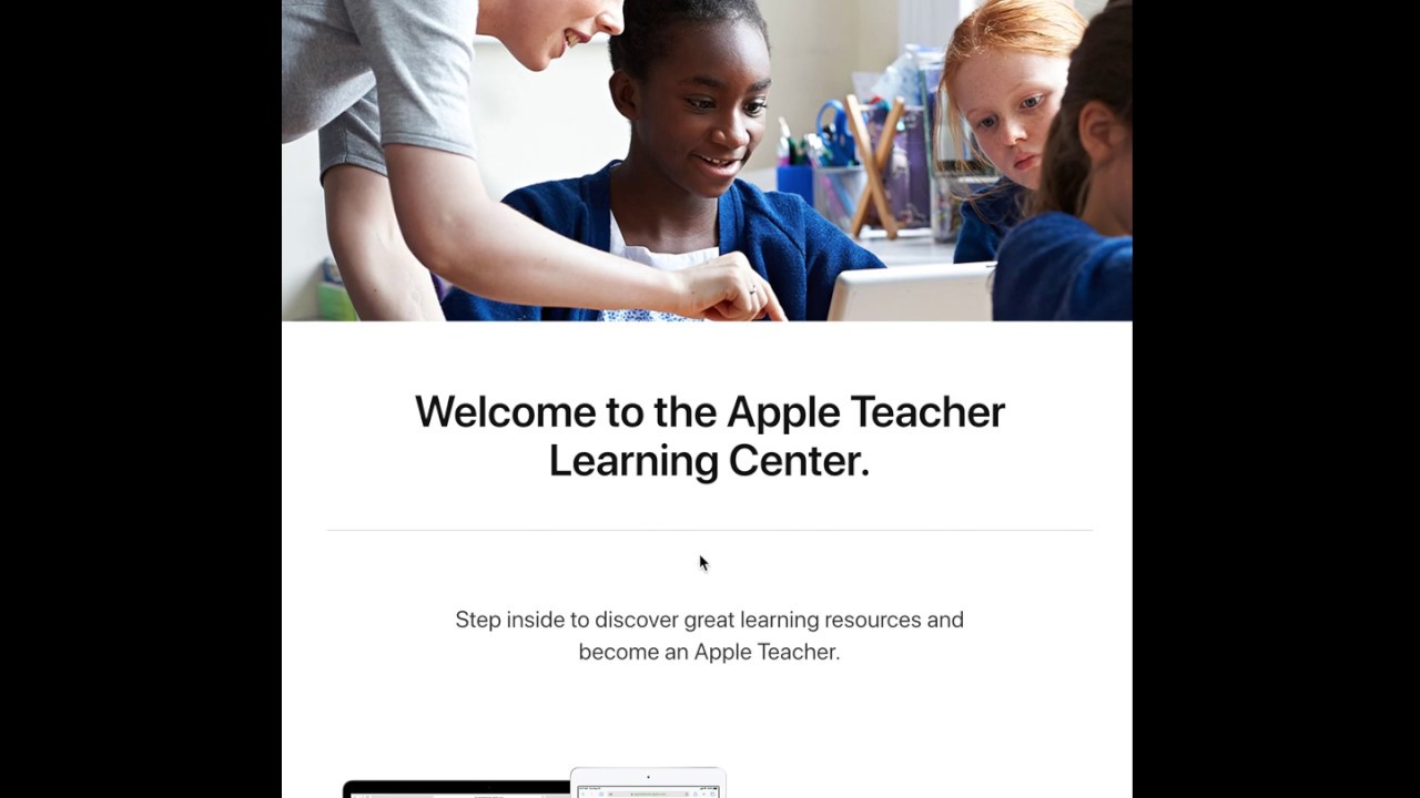 Apple Teacher Learning Center - YouTube