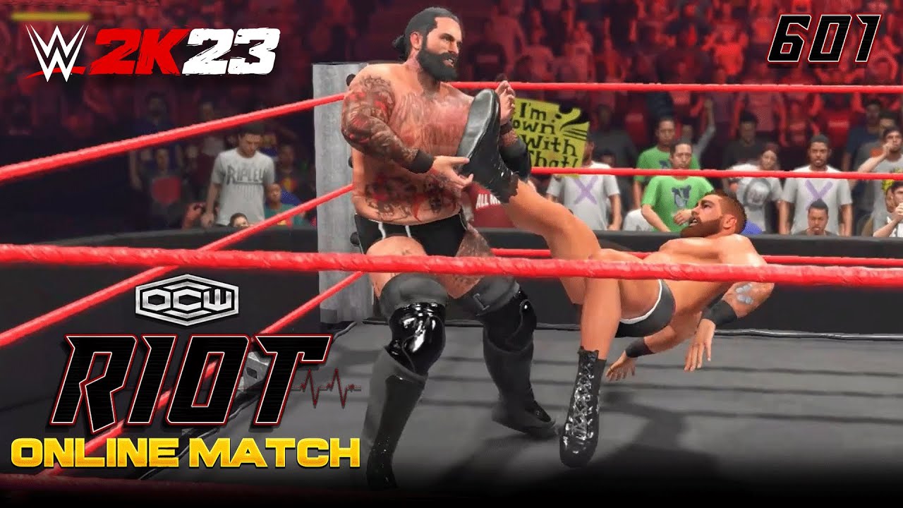 WWE 2K23 Online: "THE RETURN" Colby McCallum vs. Wrex - OCW Riot 601 # ...