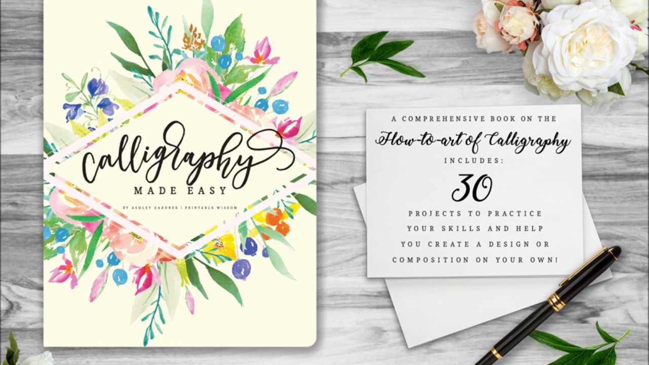 Calligraphy Made Easy - YouTube