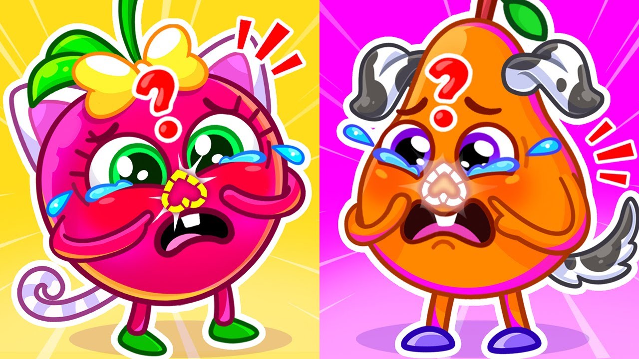 Where Is My Nose? 😣Baby Don't Cry! Here Is Your Nose😊👃II VocaVoca🥑Kids ...