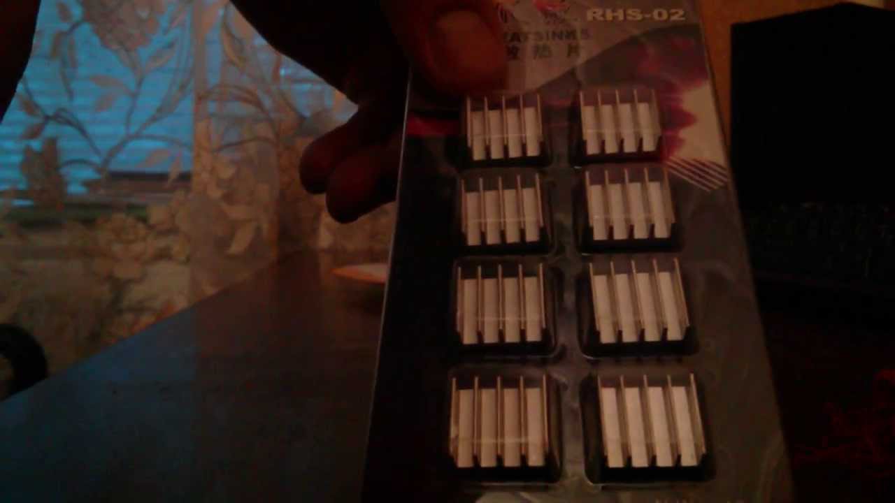 Посылка из Китая Laptop GPU CPU Heatsink Copper Shim Pccooler RHS-02 ...